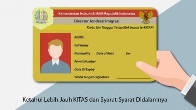 KITAS Indonesia - Jenis, Syarat, Prosedur dan Biaya - Patendo